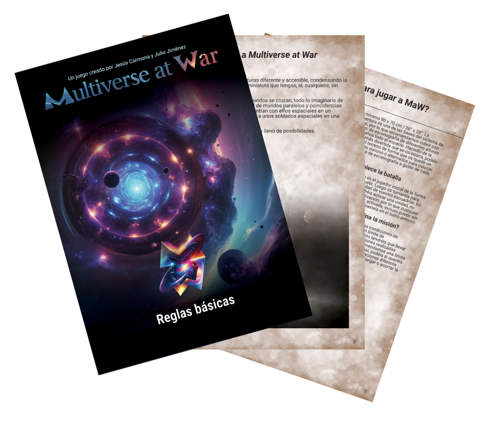 ¡Lanzamos la BETA de Multiverse at War! - Reglas básicas disponibles
